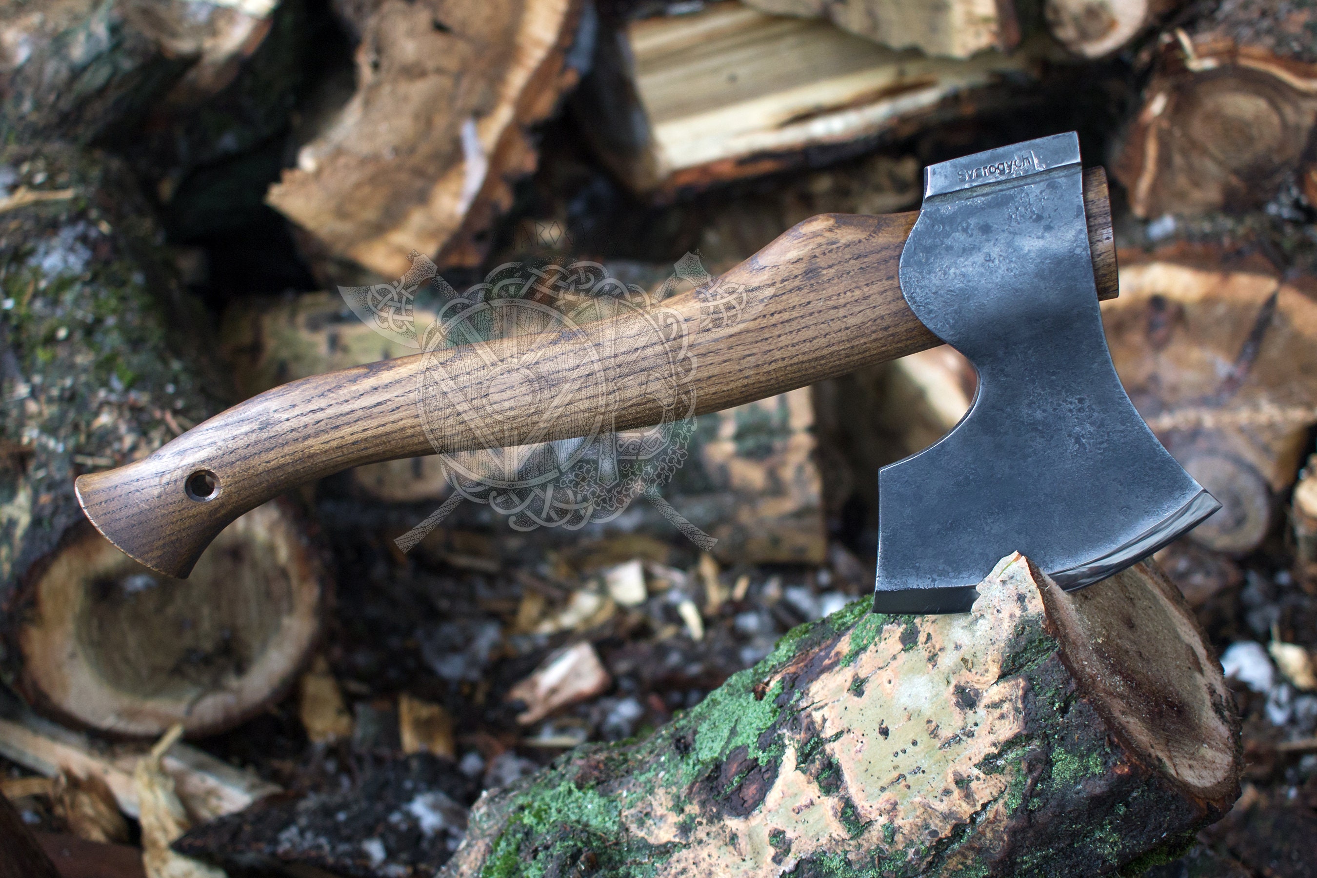 Right-Handed Carving Axe Carpentry Axe Hand Crafted Axe | Etsy