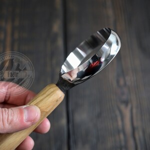 Big Circular Hook Knife with Long octagonal Handle carving | Etsy