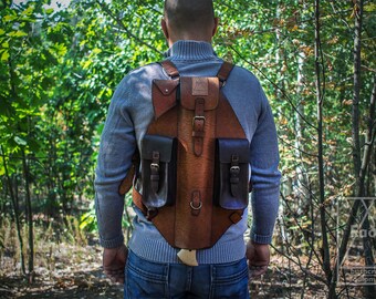 Bushcraft Backpack With Axe Holder | Etsy