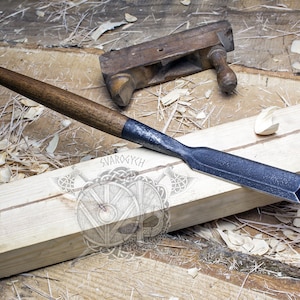 Long 1.5 Timber Framing Chisel Beveled Edges with | Etsy