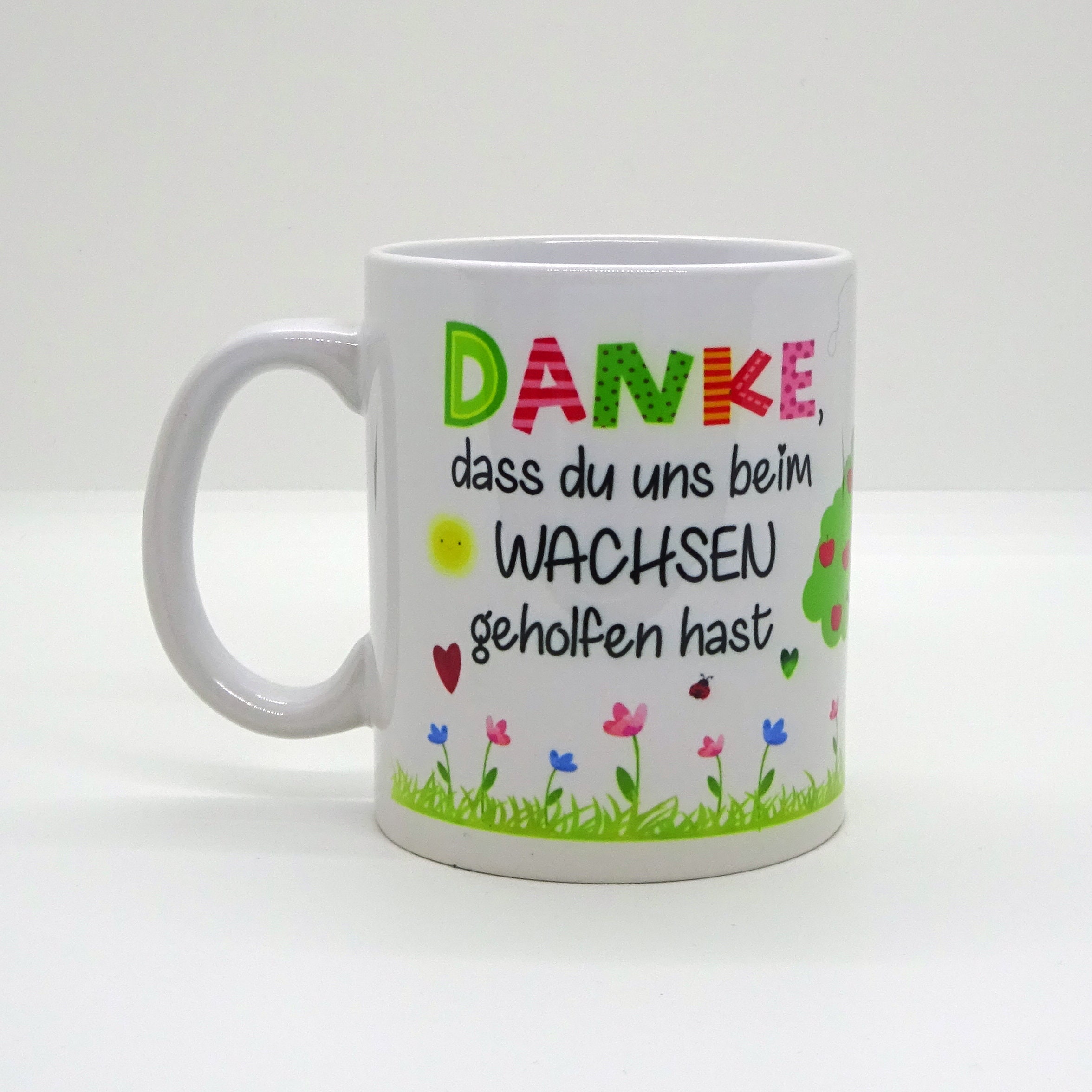 Tasse / Danke dass du uns beim Wachsen geholfen hast | Etsy Tasse / Danke dass du uns beim Wachsen geholfen hast | Etsy