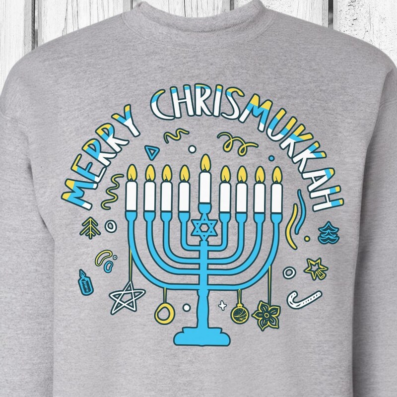 Hanukkah Sweater - Etsy