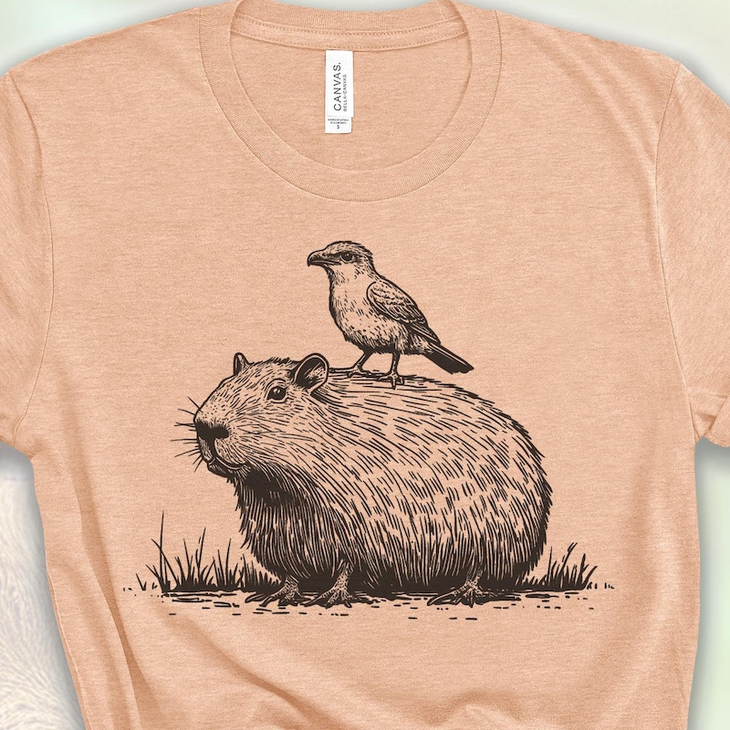 Capybara T Shirts - Etsy