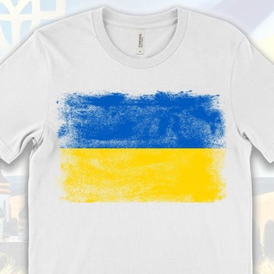 Ukraine Flag T Shirt, Ukrainian Gifts, Ukraine Shirt for Men and Women ...