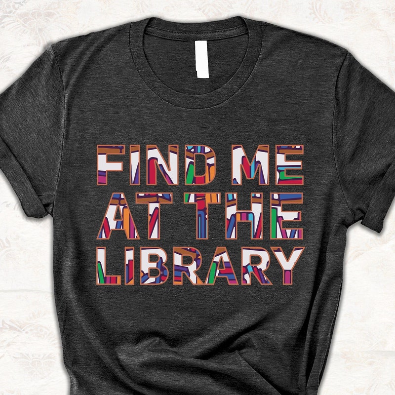 Library T Shirt - Etsy