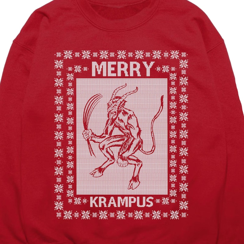 Krampus Sweater - Etsy
