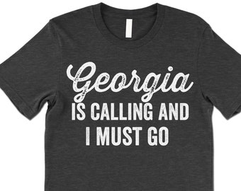 Funny Georgia Shirt | Etsy