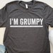 I'm Grumpy T Shirt. Moody Grumpy Old Man Shirt. - Etsy