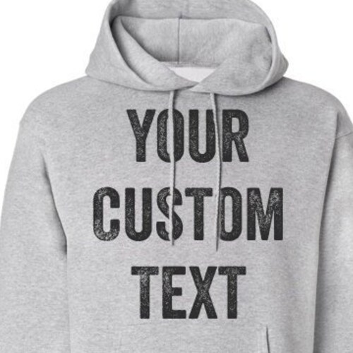 Custom Hoodie for Men and Women. Personalized Custom Hooded - Etsy