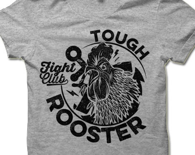 Tough Rooster Fight Club Shirt. Funny Workout Shirt. MMA - Etsy
