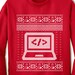 Coder Programmer Software Engineer Christmas Sweater. Coder - Etsy