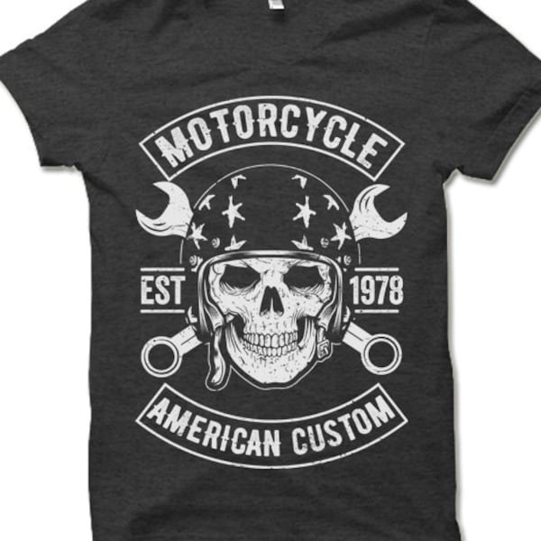 Motorcycle Mechanic Shirt - Etsy