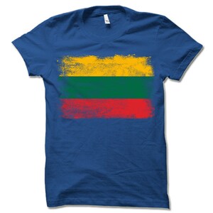 Lithuania Flag Shirt, Lithuanian Flag T-shirt, Lithuanian Pride Gift ...