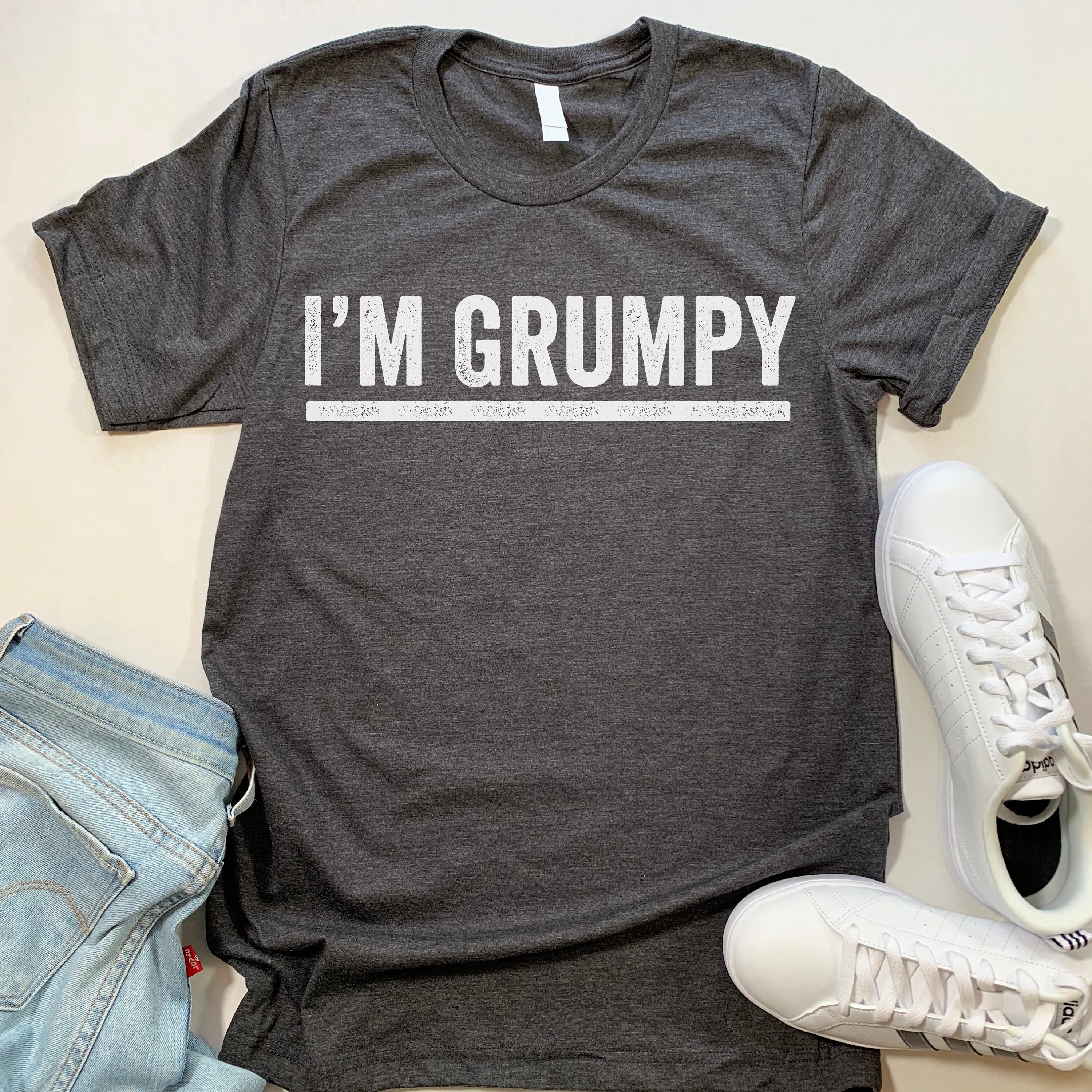 I'm Grumpy T Shirt. Moody Grumpy Old Man Shirt. - Etsy