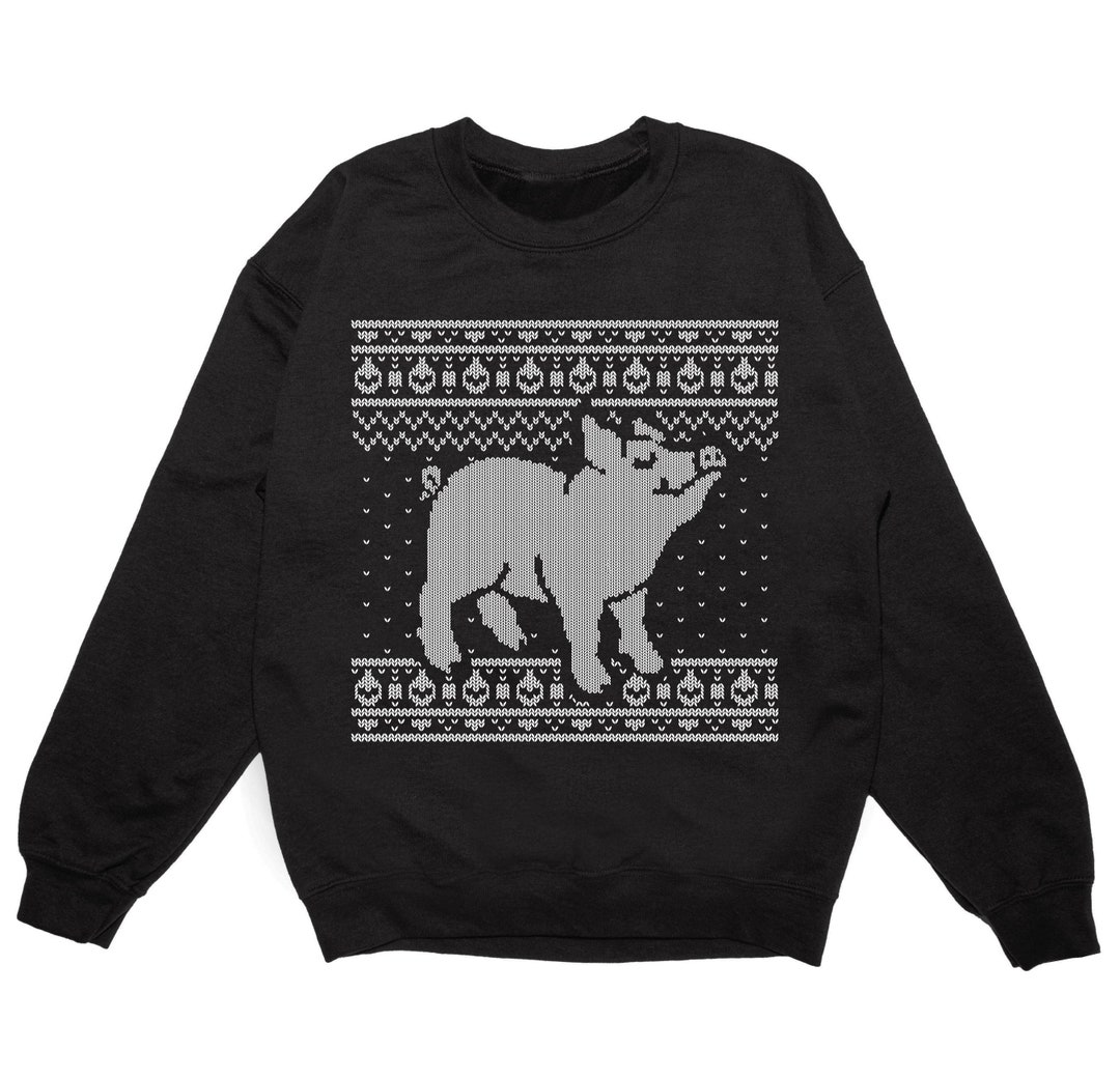 Pig Christmas Sweatshirt, Pet Piggy Christmas Sweater, Pig Owner Animal ...
