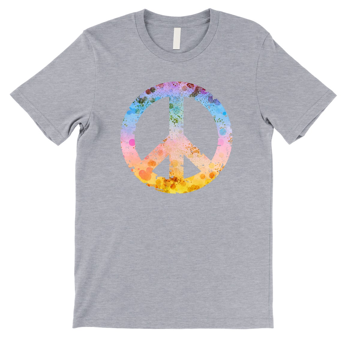 Peace Sign Bokeh Tie Dye Shirt. - Etsy