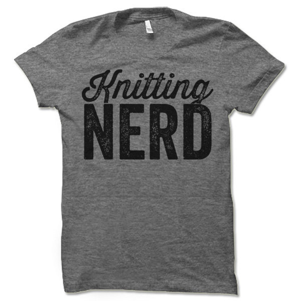 Knitting Nerd T Shirt. Funny Knitting Fan Shirt. - Etsy
