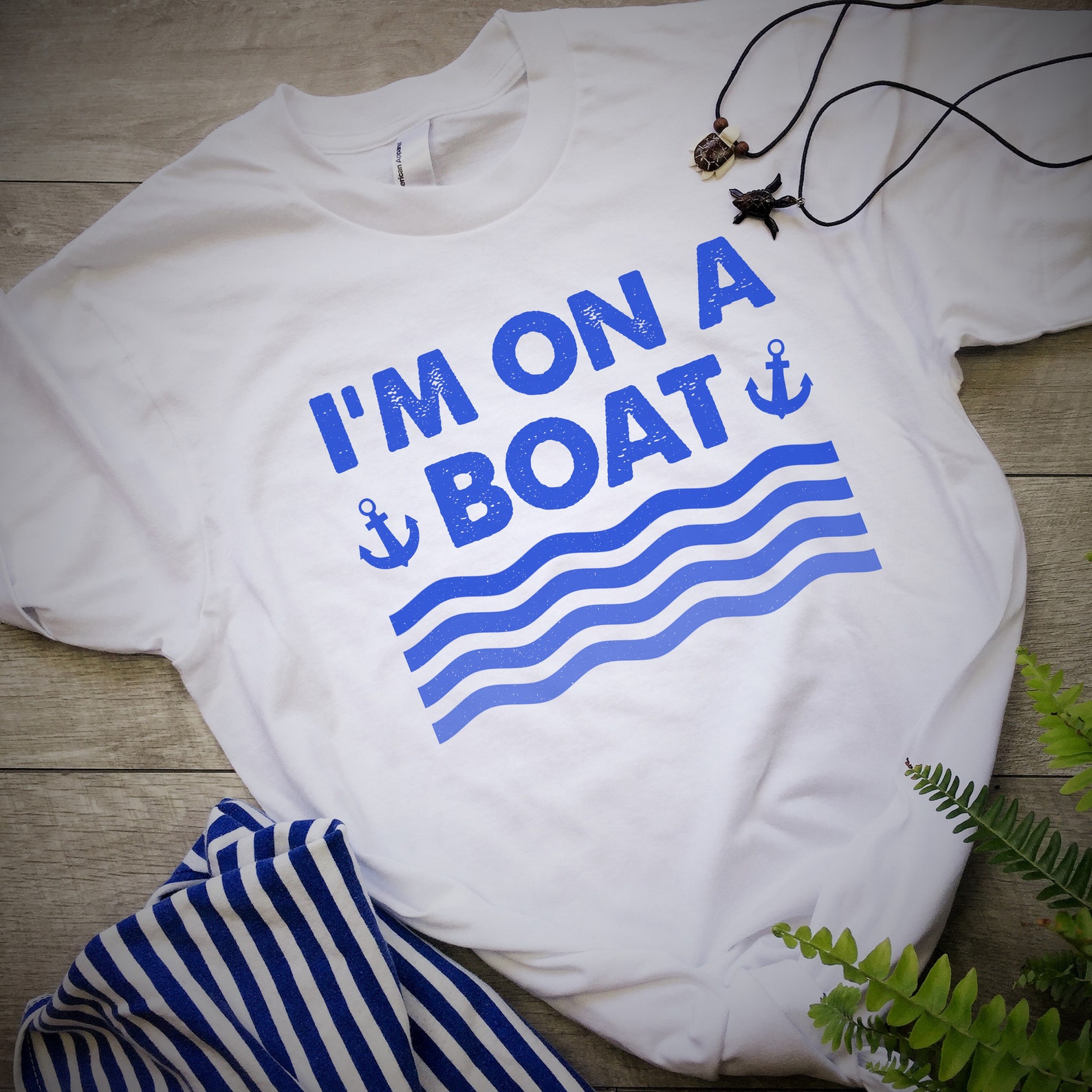 Funny Cruise Ship Fishing Boating Vacation Shirt. I'm on a Boat Shirt ...