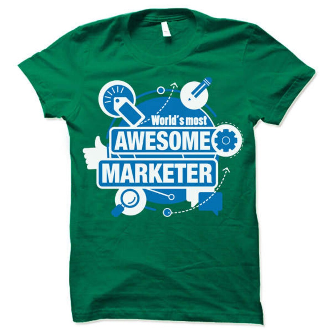 Marketer Marketing Shirt Gift Marketing Manager Camiseta - Etsy España