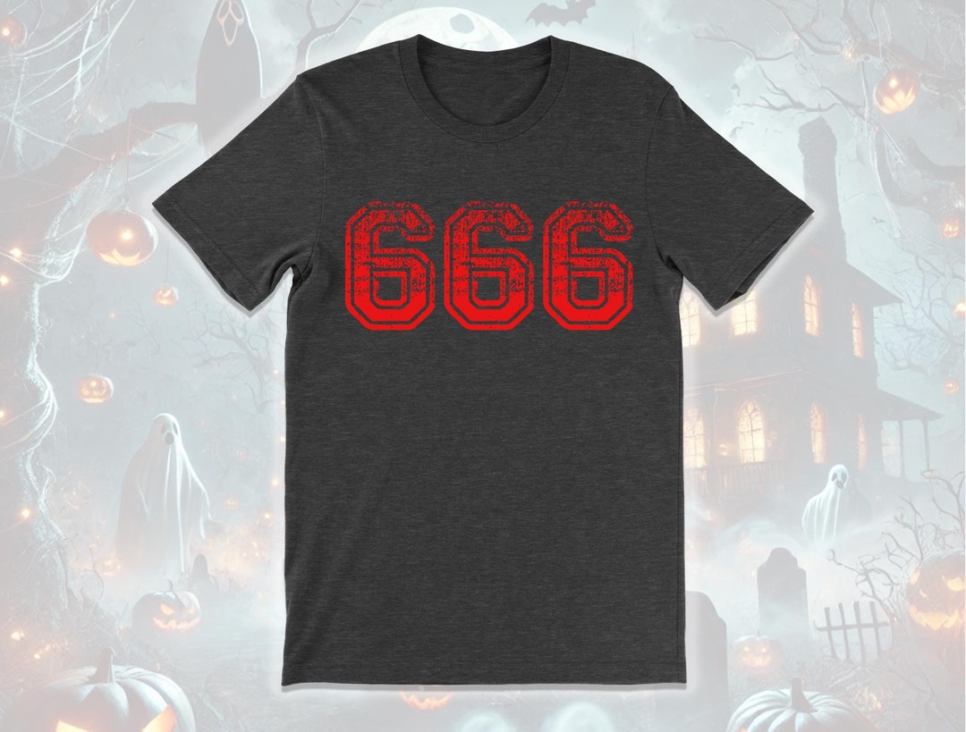 Team 666 Occult Shirt, Gothic Satanic Shirt, Halloween Occult Clothing ...