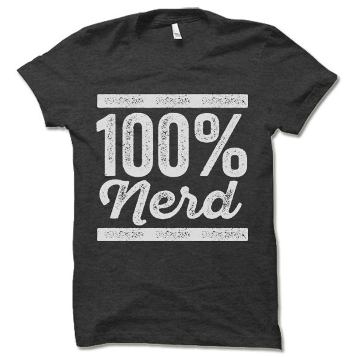 100% Nerd T-shirt. Funny Nerd Gifts. | Etsy