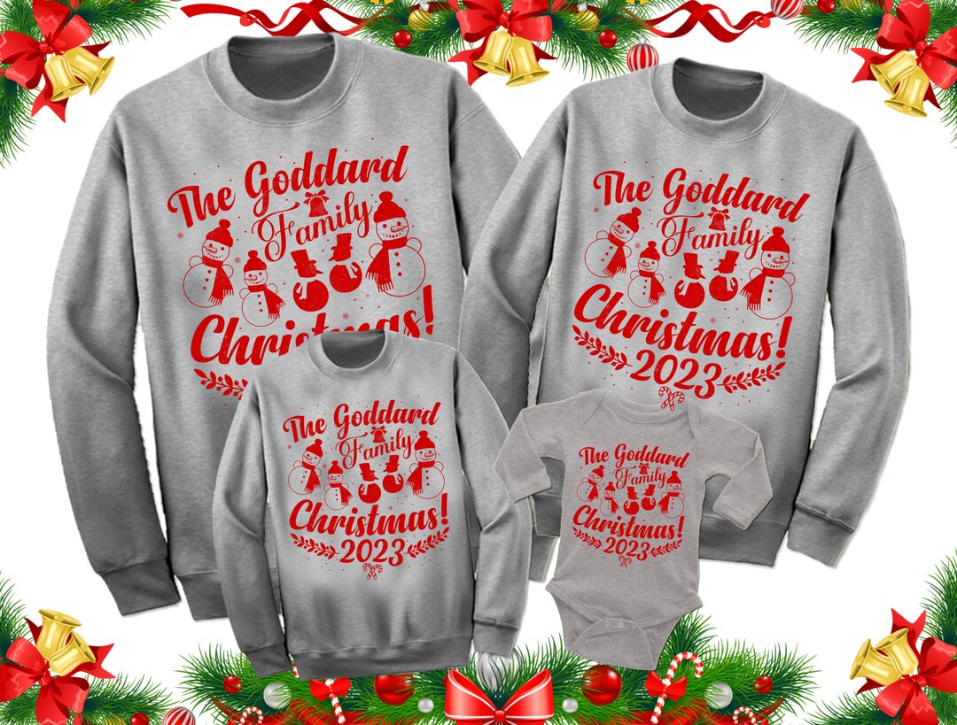 Personalized Christmas Gift Ideas, Customized Sweatshirts, Christmas ...