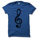 Retro Treble Clef T Shirt | Musician Tshirt | G-clef Shirts | High ...