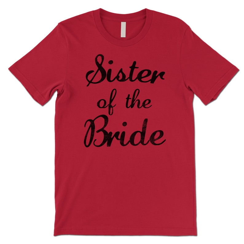 Sister of the Bride Shirt Gift. - Etsy
