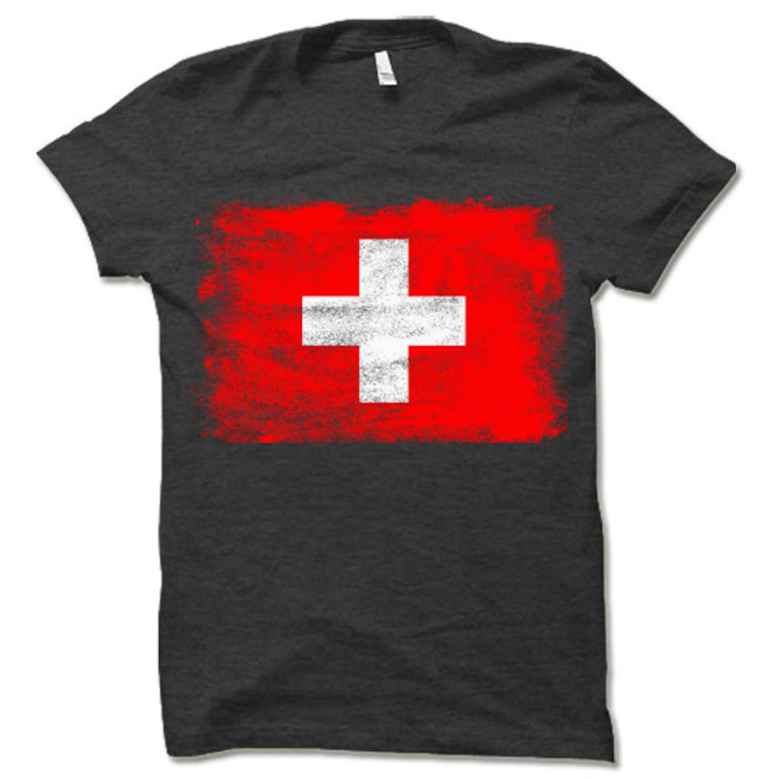 Switzerland Flag Shirt Swiss Flag T-Shirt Gift | Etsy