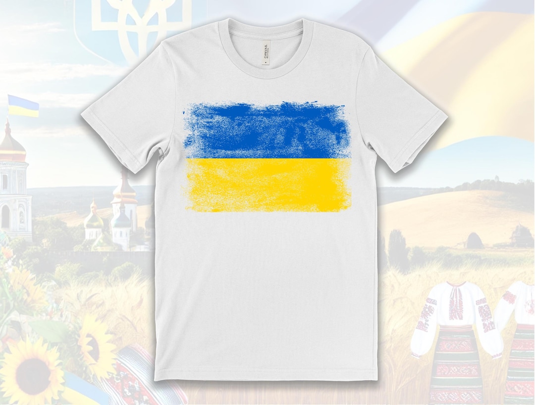 Ukraine Flag T Shirt, Ukrainian Gifts, Ukraine Shirt for Men and Women ...