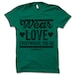 Wear Love Everywhere You Go Shirt. Cool Christian Clothing. - Etsy