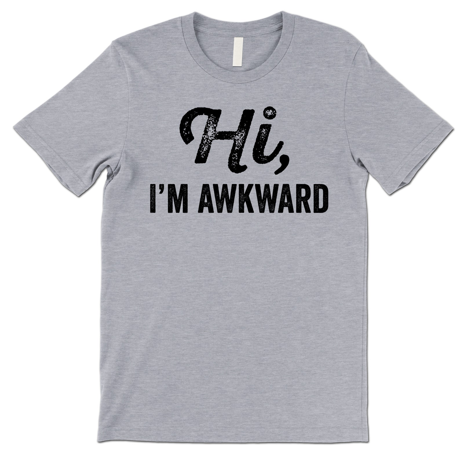 Hi I'm Awkward T Shirt. Funny Introvert Introverted - Etsy