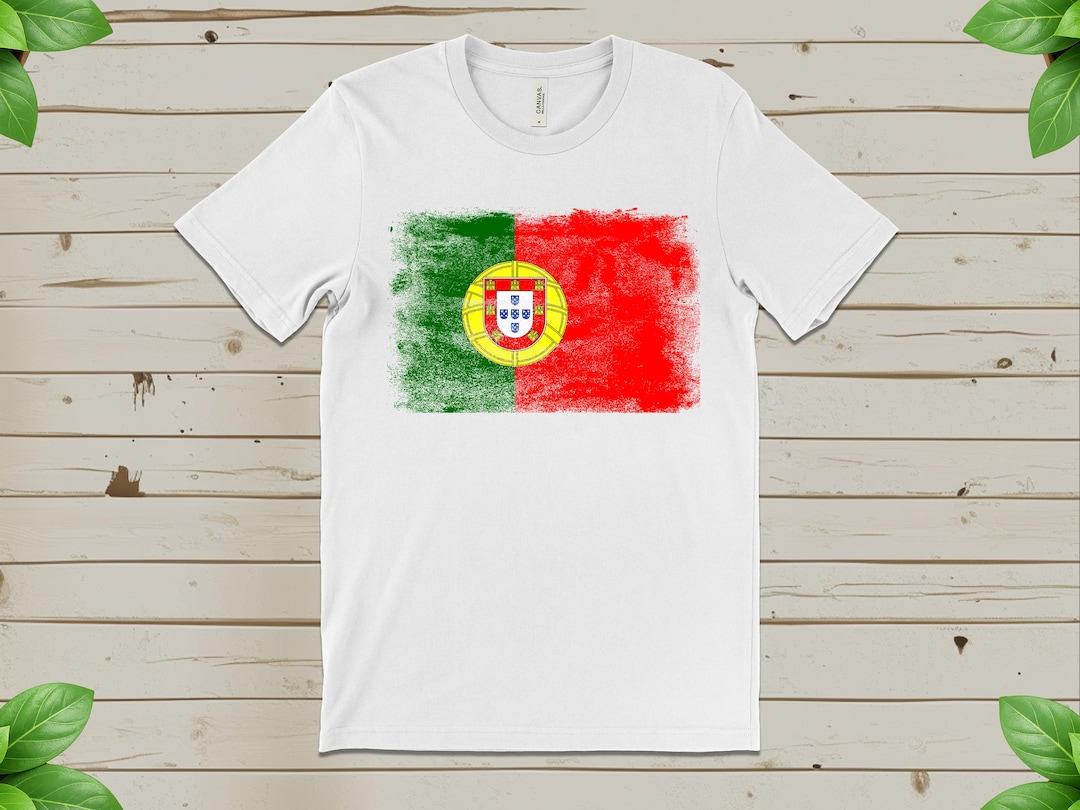 Portugal Flag T-shirt, Distressed Portuguese Pride Shirt, Unisex ...