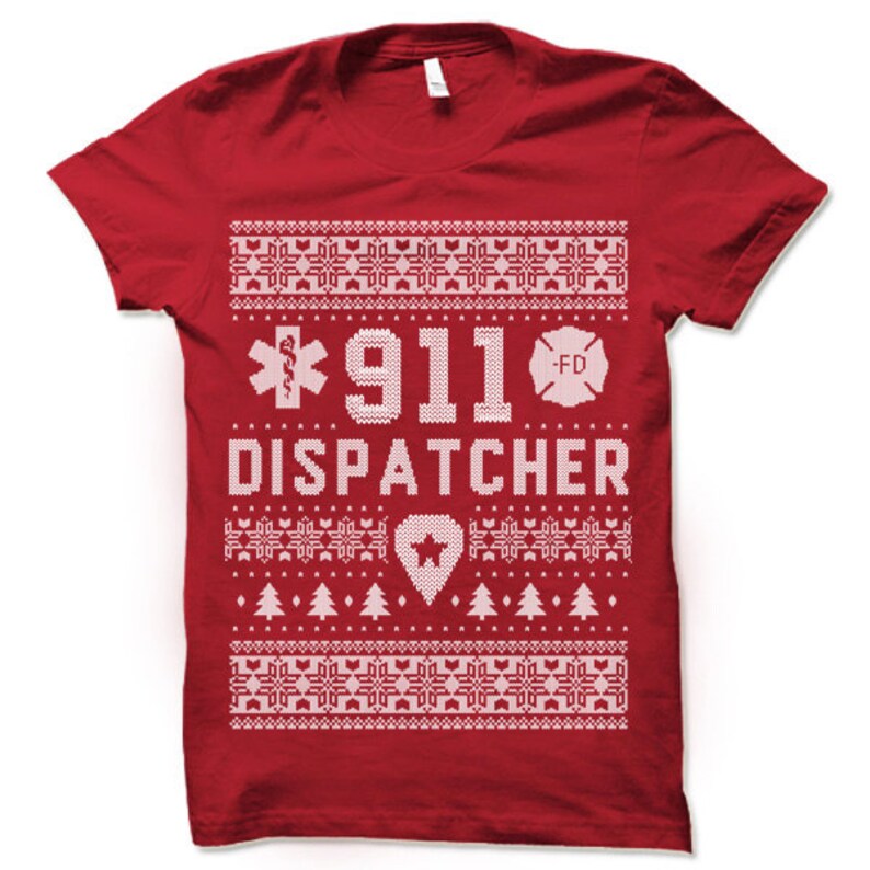 911 Dispatcher Christmas Shirt 911 Dispatcher Gifts 911 - Etsy