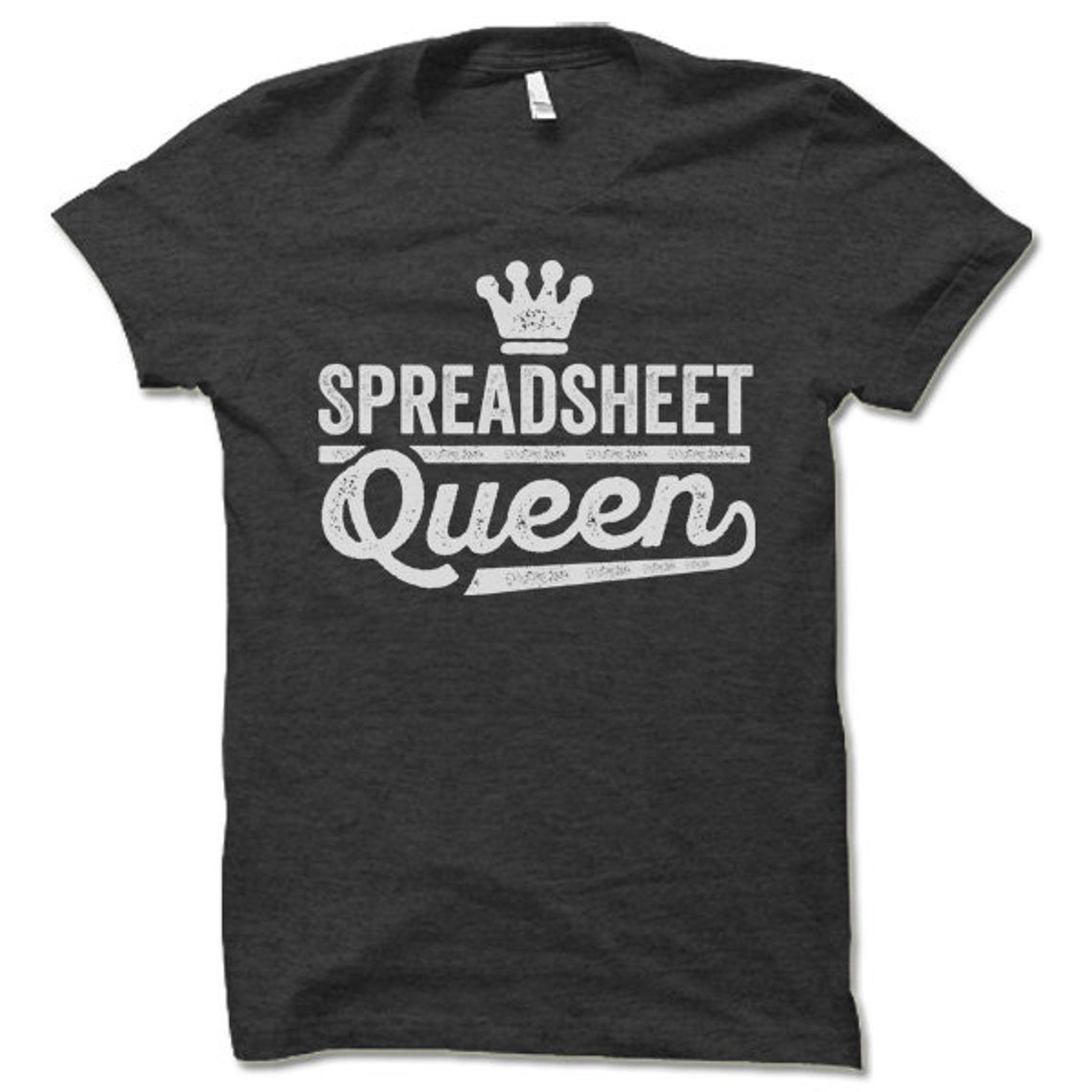Spreadsheet Queen T Shirt Gift for a Bookkeeper Accountant | Etsy