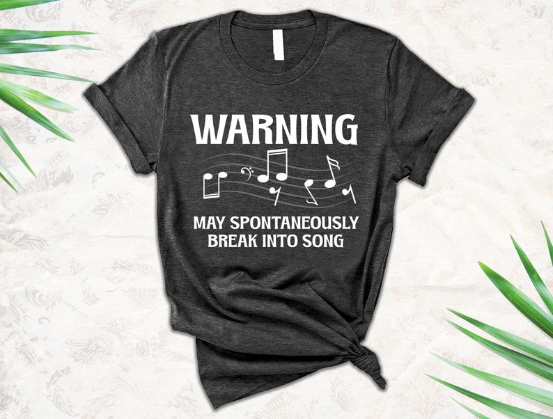 Music Lover Gift Singer Shirt Vocalist Gift Karaoke Singing Shirt Music ...