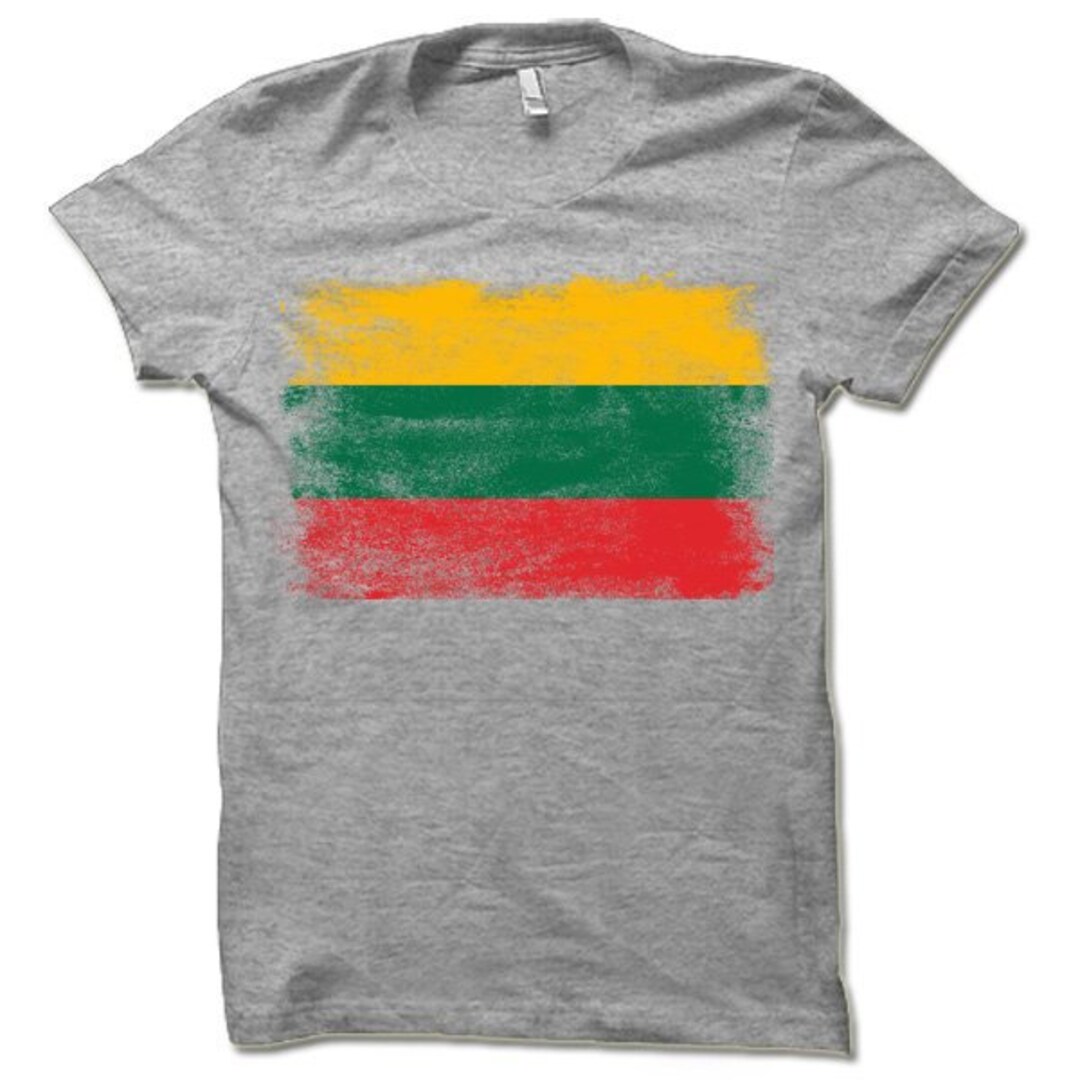 Lithuania Flag Shirt | Lithuanian Flag T-shirt Gift - Etsy