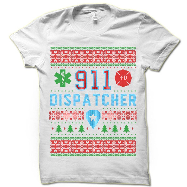 911 Dispatcher Christmas Shirt 911 Dispatcher Gifts 911 - Etsy