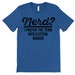 Nerd I Prefer the Term Intellectual Badass T Shirt. Funny Nerd Geek T ...