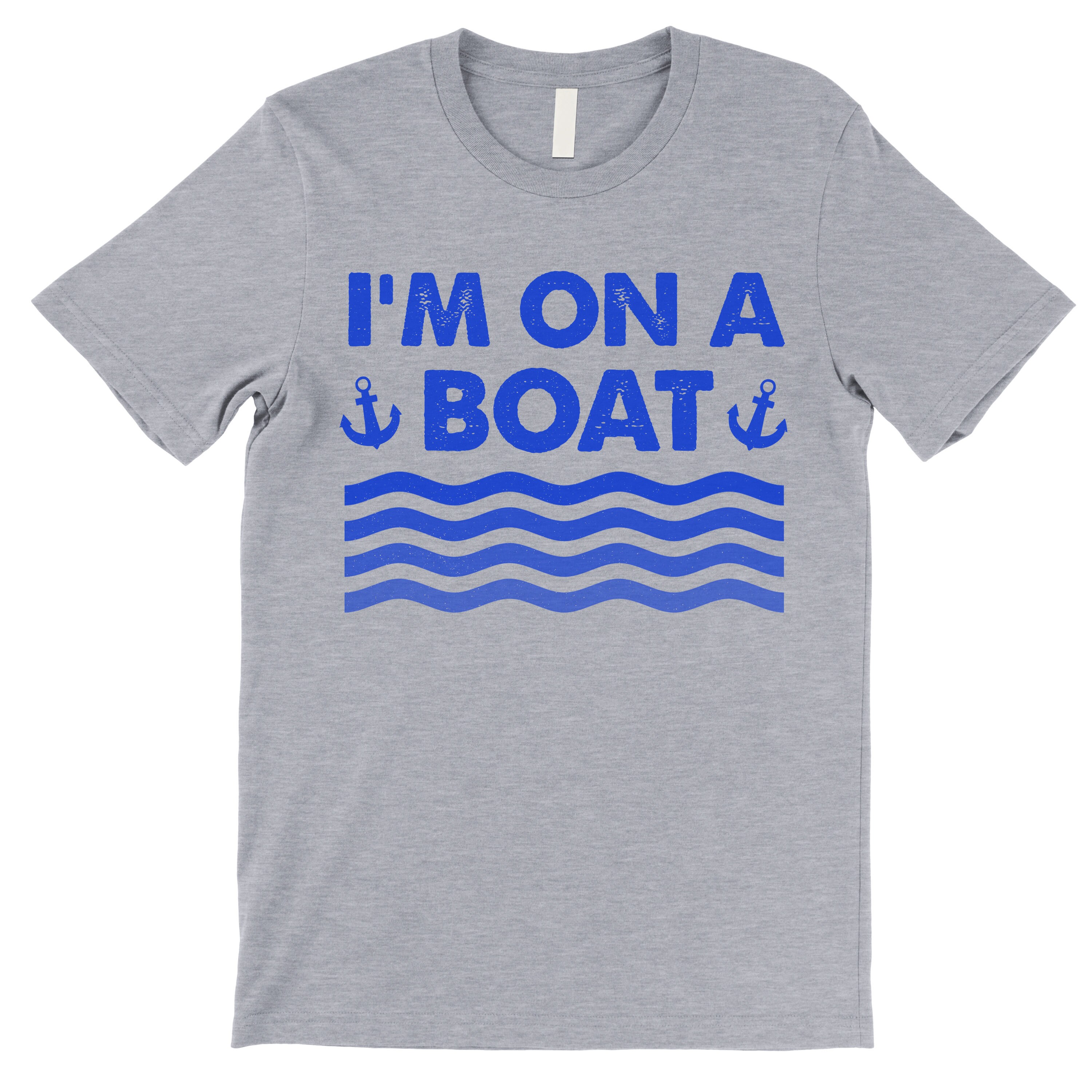Funny Cruise Ship Fishing Boating Vacation Shirt. I'm on a Boat Shirt ...