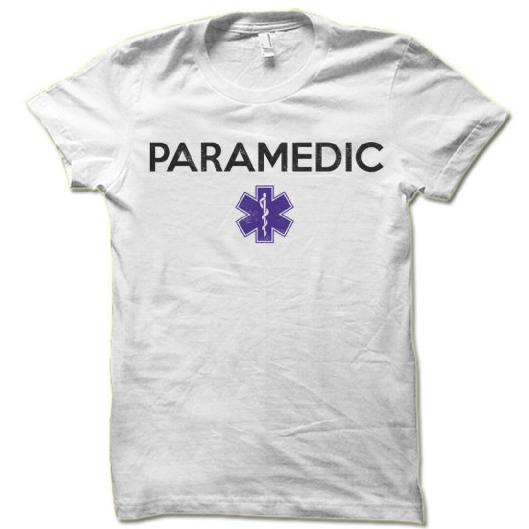 Paramedic T Shirt. First Responder Shirt. Medic Ambulance Emergency T ...