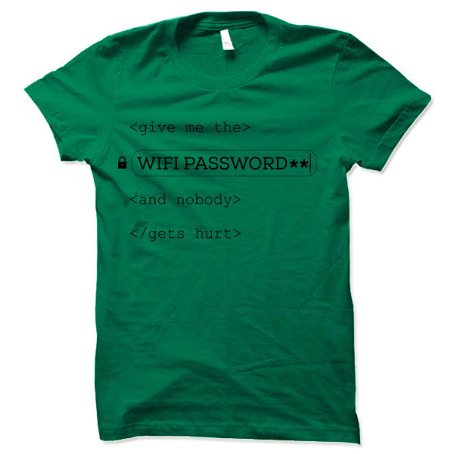 WIFI Password Shirt. Funny Geek Nerd Tee. Give Me the Wifi - Etsy