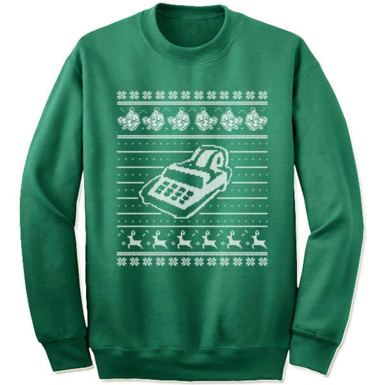 Accountant Christmas Sweatshirt Sweater. Fun CPA Gift. Certified Public ...