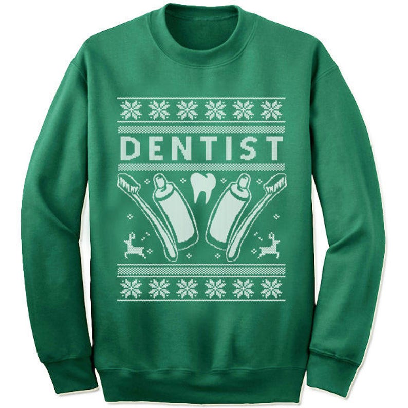 Dentist Christmas Sweater. Dentist Sweatshirt for Men and Women ...