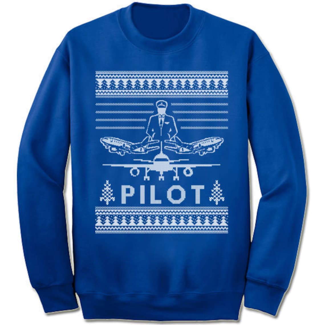 Pilot Christmas Sweater. Pilot Sweatshirt for Men and Women. - Etsy