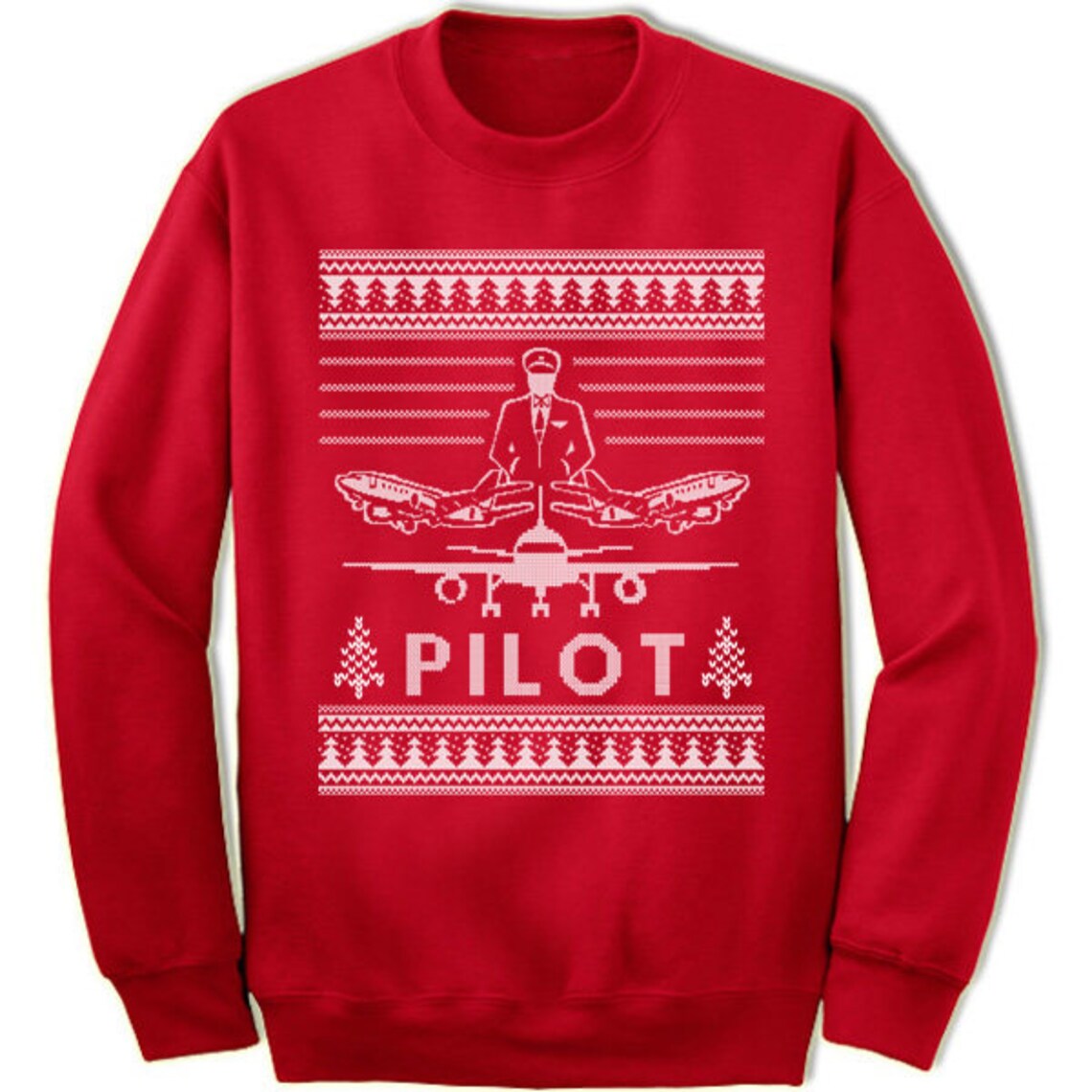 Pilot Christmas Sweater. Pilot Sweatshirt for Men and Women. - Etsy