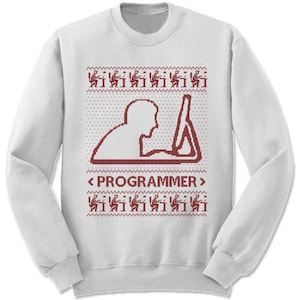 Programmer Christmas Sweater. Programmer Sweatshirt for Men and Women ...