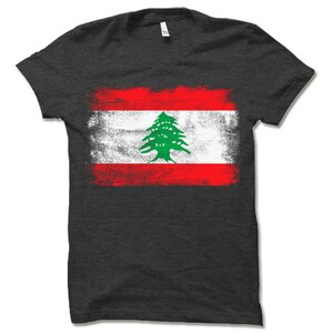 Lebanon Flag Shirt, Lebanese Flag T-shirt, Lebanese Pride Gift ...