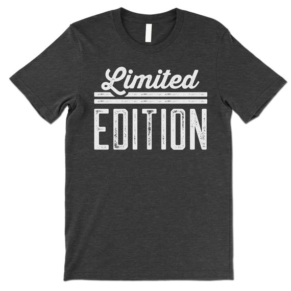 Limited Edition T Shirt - Etsy