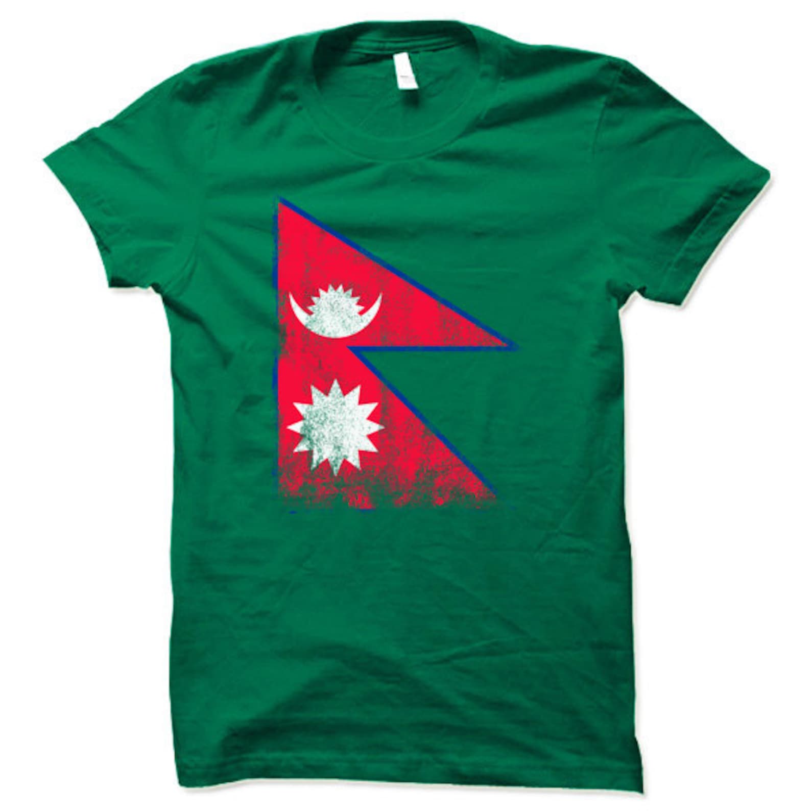 Nepal Flag Shirt, Nepalese Flag T-shirt, Nepalese Pride Gift, Patriotic ...